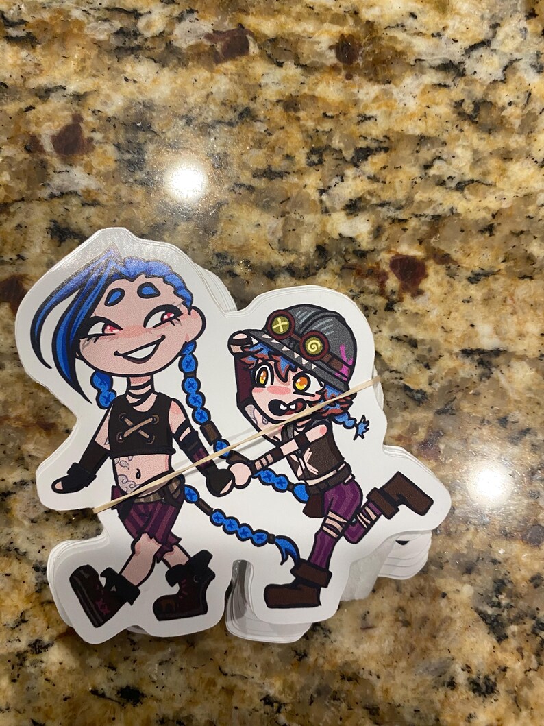 Jinx and Isha Stickers! - Etsy