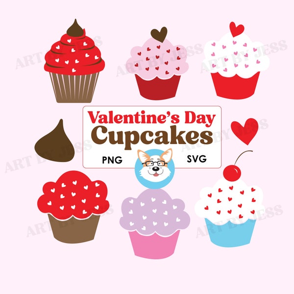 Cupcake Clip Art - Etsy
