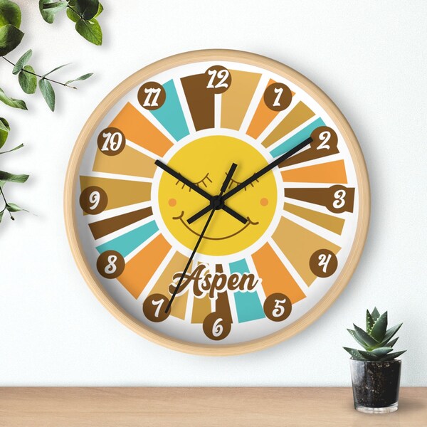 Hippie Clock - Etsy