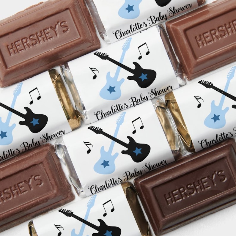 Guitar Rock N Roll Rock a Bye Rock Star Theme Baby Shower - Etsy