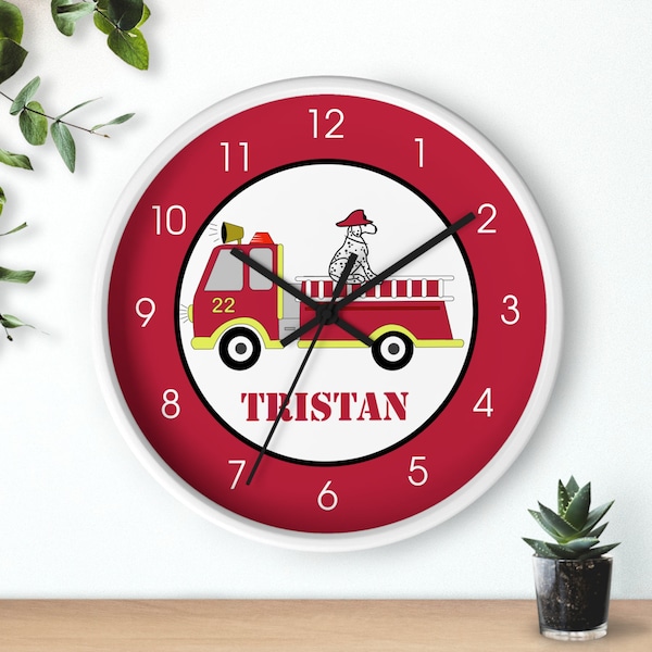 Firetruck Nursery - Etsy