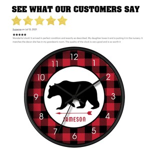 Red Crab With Blue Border Under the Sea Nursery Wall Clock / Crab ...