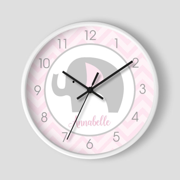 Chevron Wall Clock - Etsy