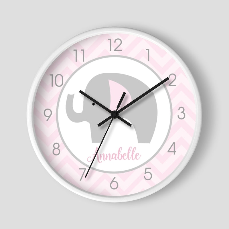 Chevron Wall Clock - Etsy