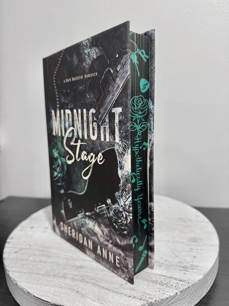 Midnight Stage Sprayed Edge - Etsy