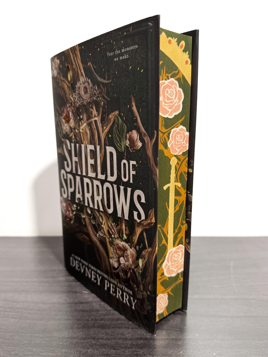 Shield of Sparrows Sprayed Edge Book. Custom Order. - Etsy
