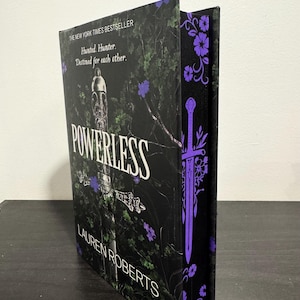 Powerless Series Sprayed Edge Books - Etsy