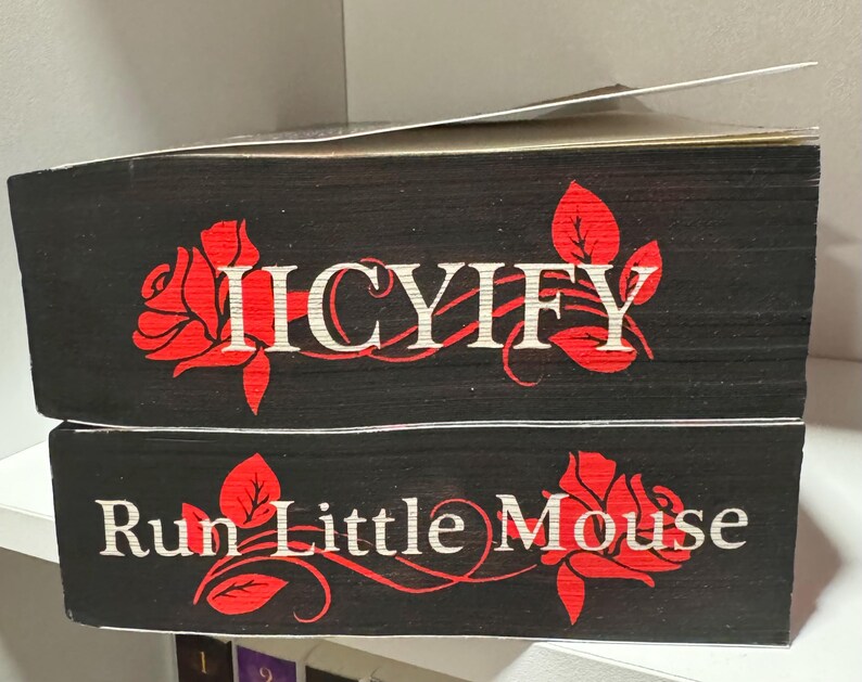 Hunting/ Haunting Adeline Sprayed Edge Book - Etsy