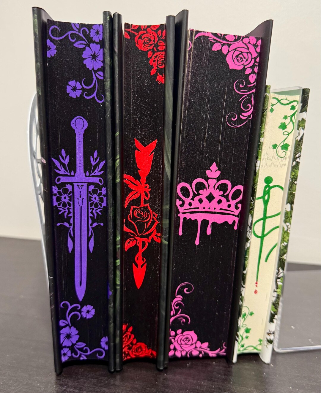 Powerless Series Sprayed Edge Books - Etsy
