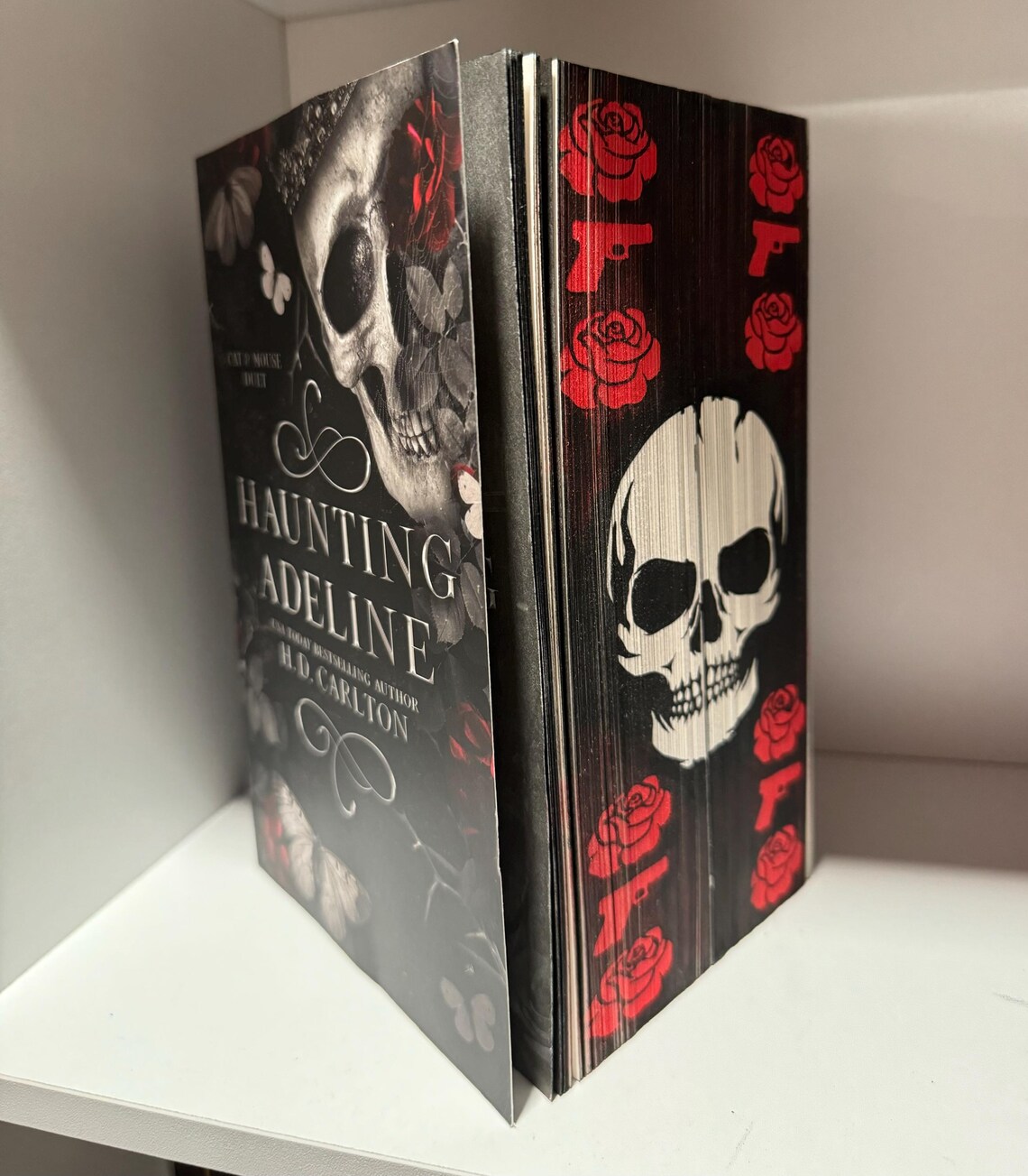 Hunting/ Haunting Adeline Sprayed Edge Book - Etsy