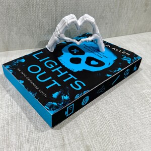 Lights Out & Caught up Sprayed Edge Book. - Etsy