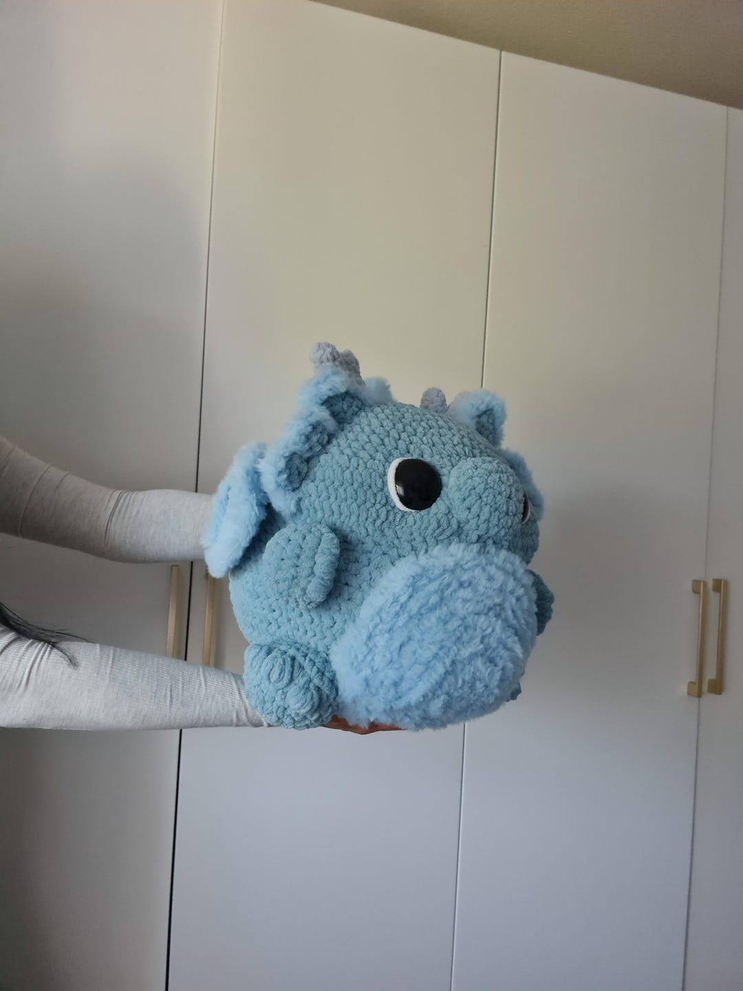 XXL Chubby Dragon Gremlin Plushie - Etsy