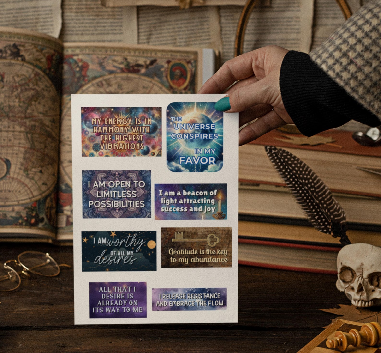 Witchy Vision Board Kit: Gothic Goddess Manifestation Mood Board Spells ...