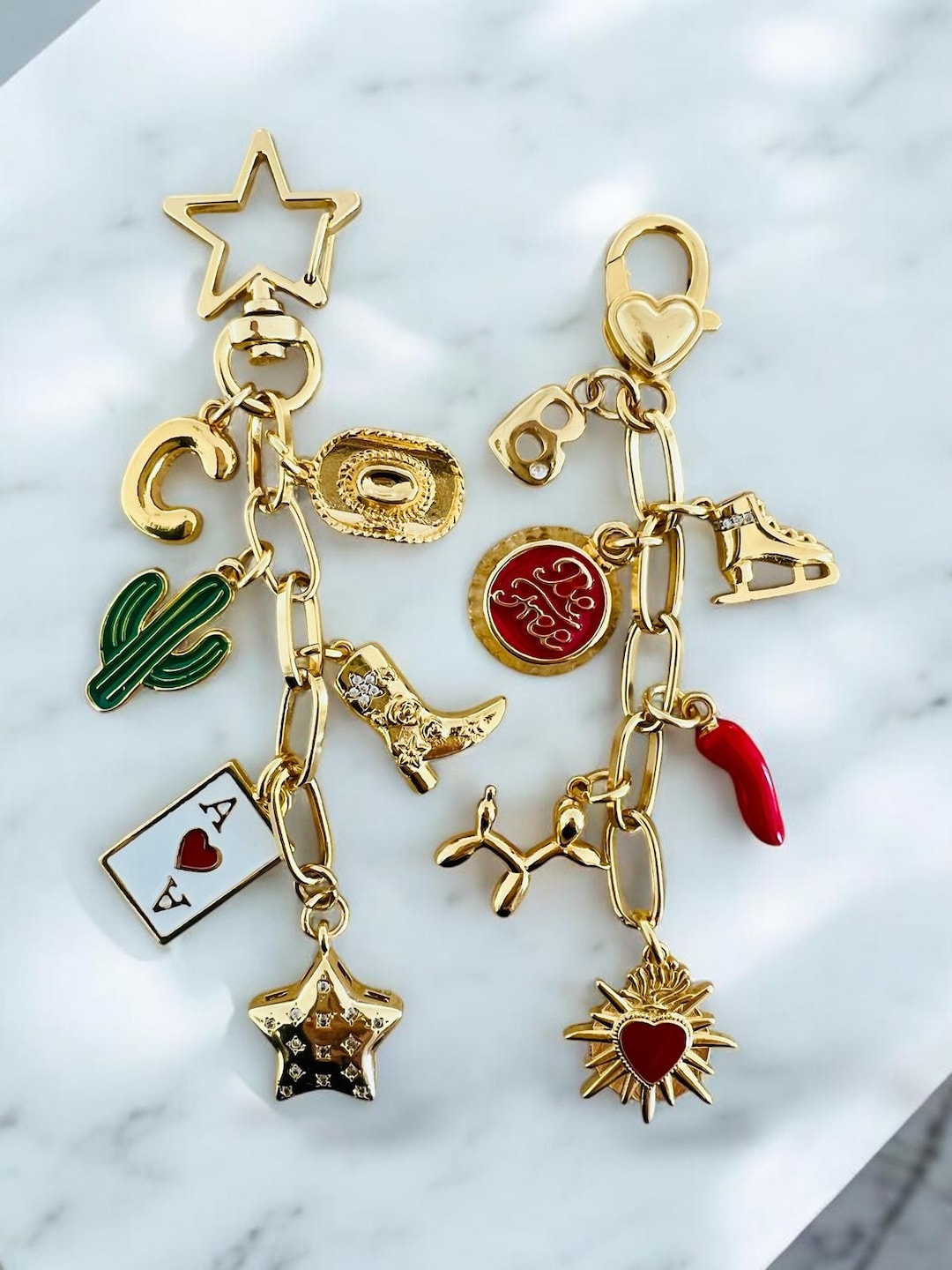 Design Your Bag Charm, Custom Bag Charm, Make Your Own Keychain, Gift ...