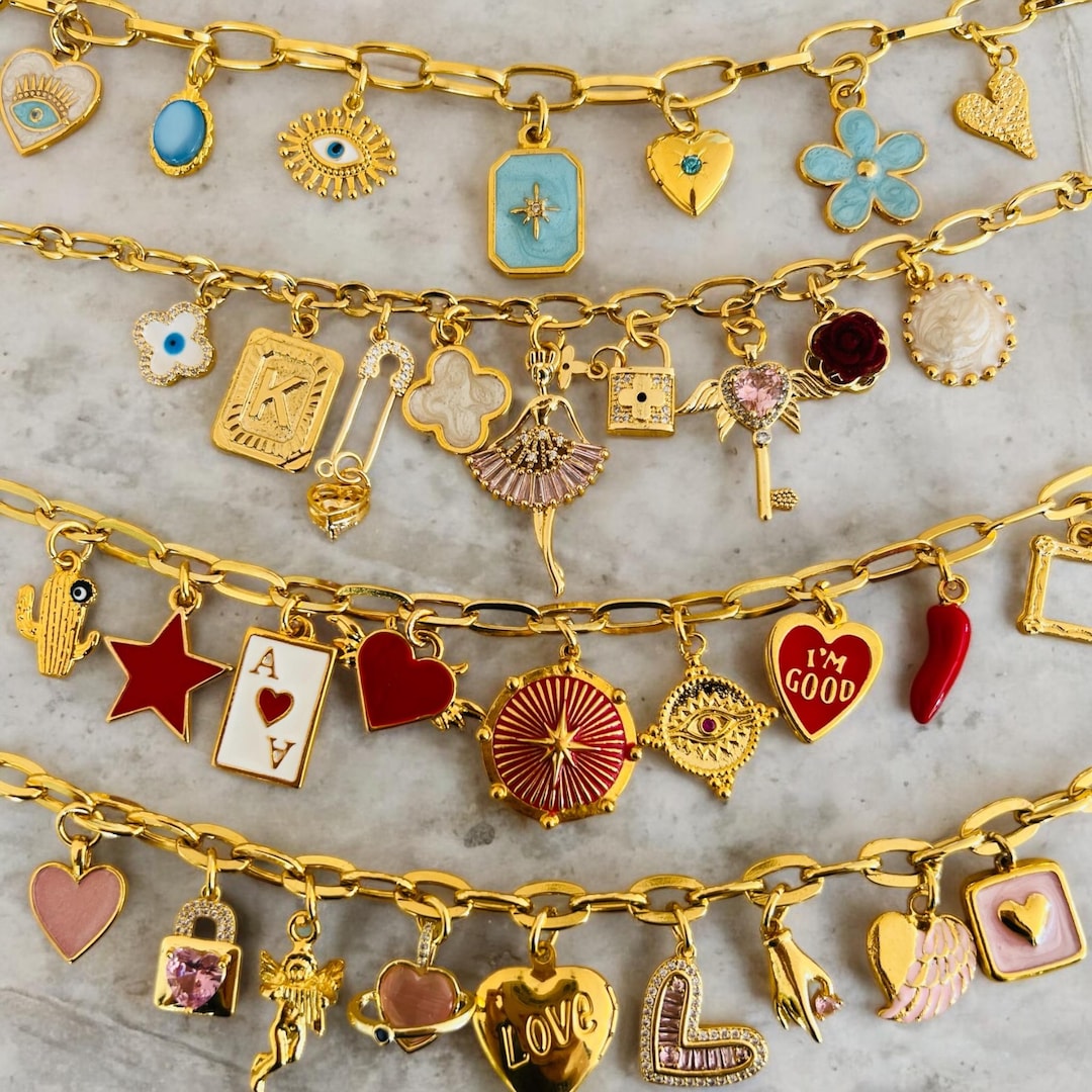 Créez vos propres colliers à breloques personnalisés pour femme ...