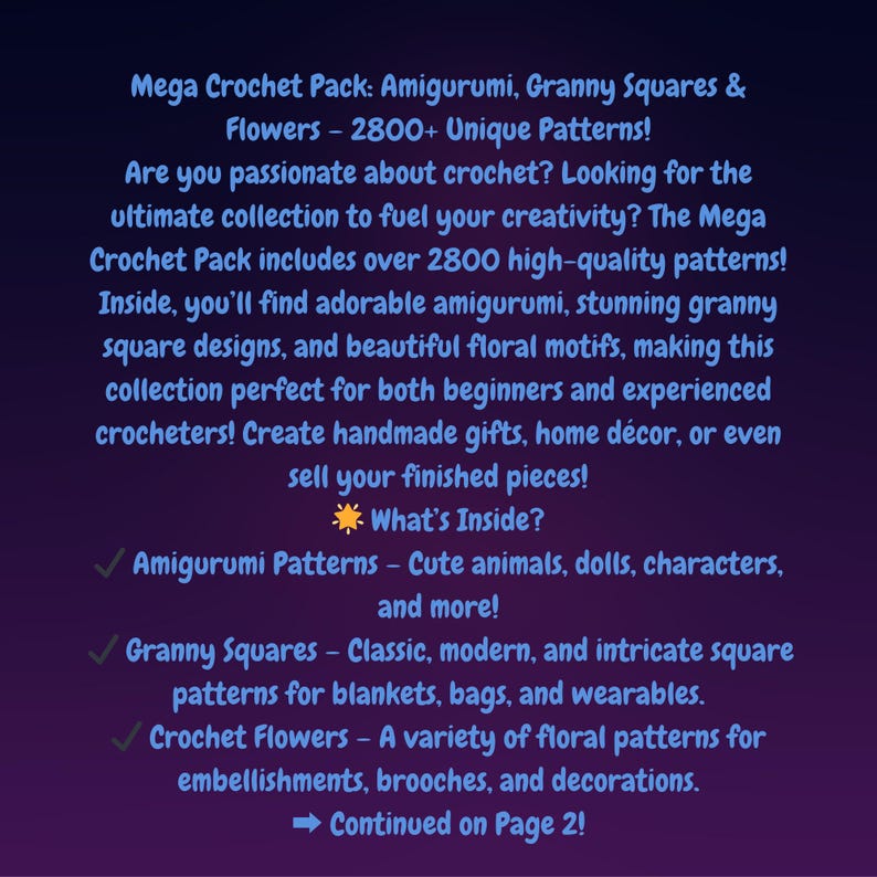 2800+ Amigurumi Crochet Patterns: Mega Bundle (PDF Download) - Etsy