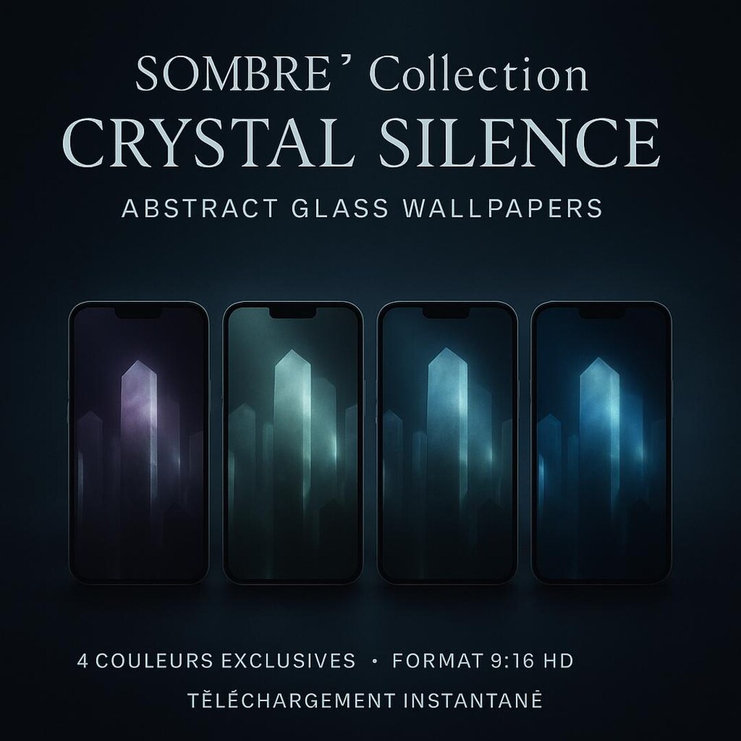 Crystal Silence – Fonds D’écran Abstraits Verre Et Lumière (4 ...
