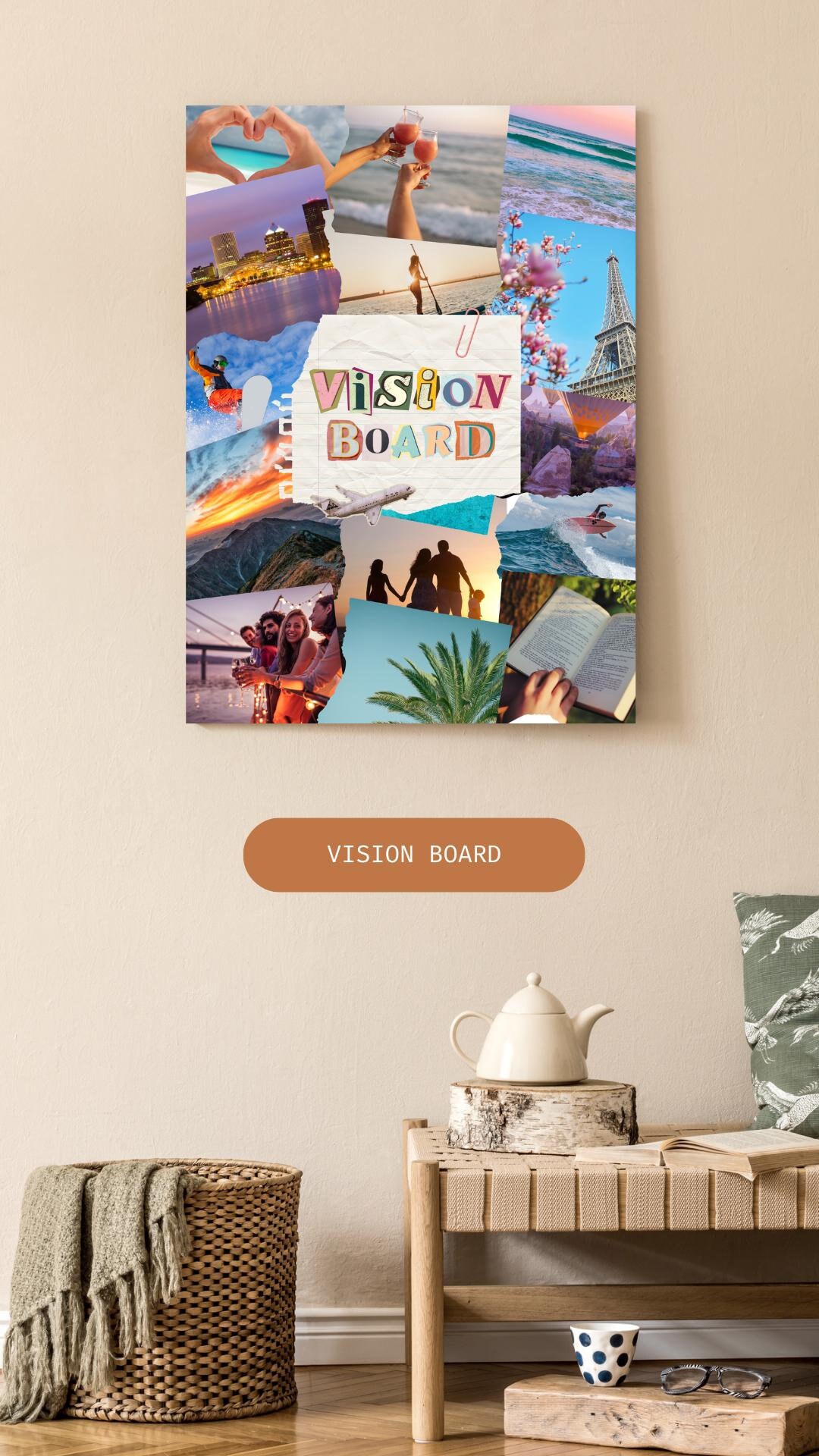 Custom Vision Board Made for You - Etsy