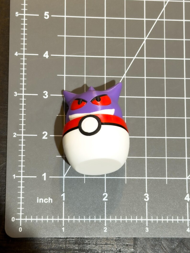 Gengar Poke Clicky Fidget Pocket Monsters Toy Satisfying Calming ...