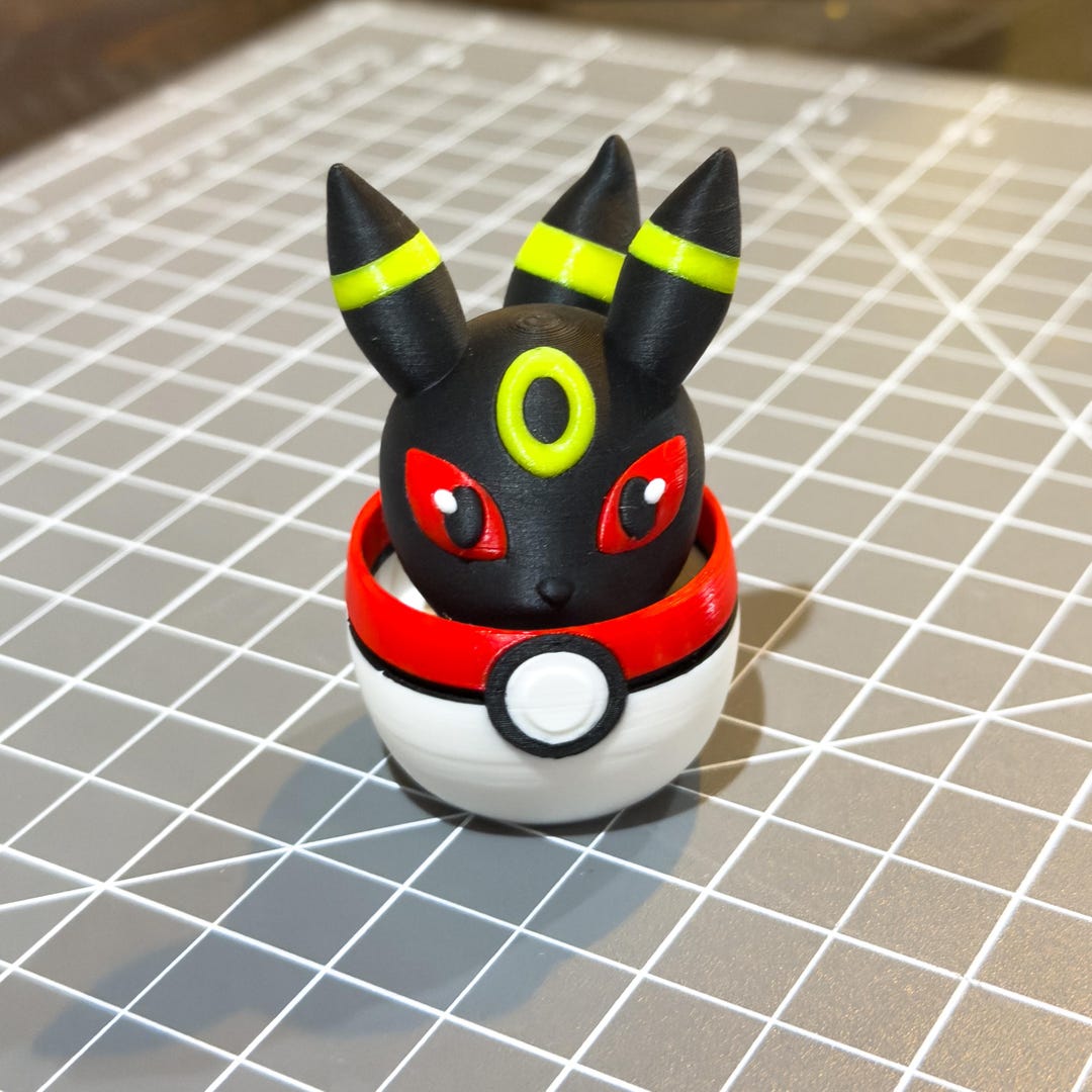 Umbreon Eevee Poke Clicky Stress Relief Fidget Toy Eeveelution - Etsy