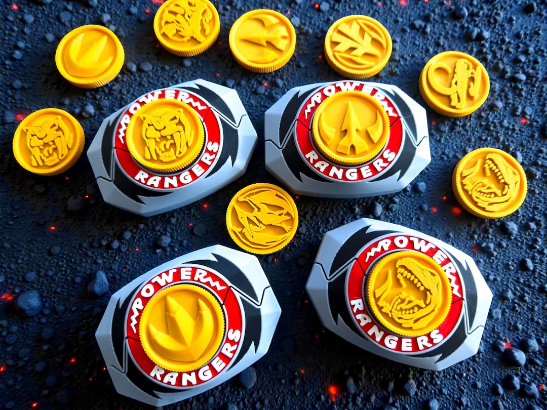 Clicky Fidget MMPR Mighty Morphin Power Rangers Toy - Etsy UK