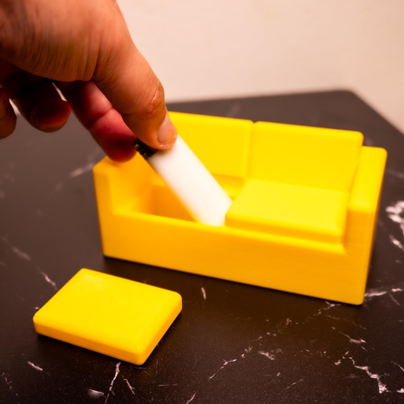 Hidden Stash Cartoon Couch Smoke Friendly Secret Safe - Etsy