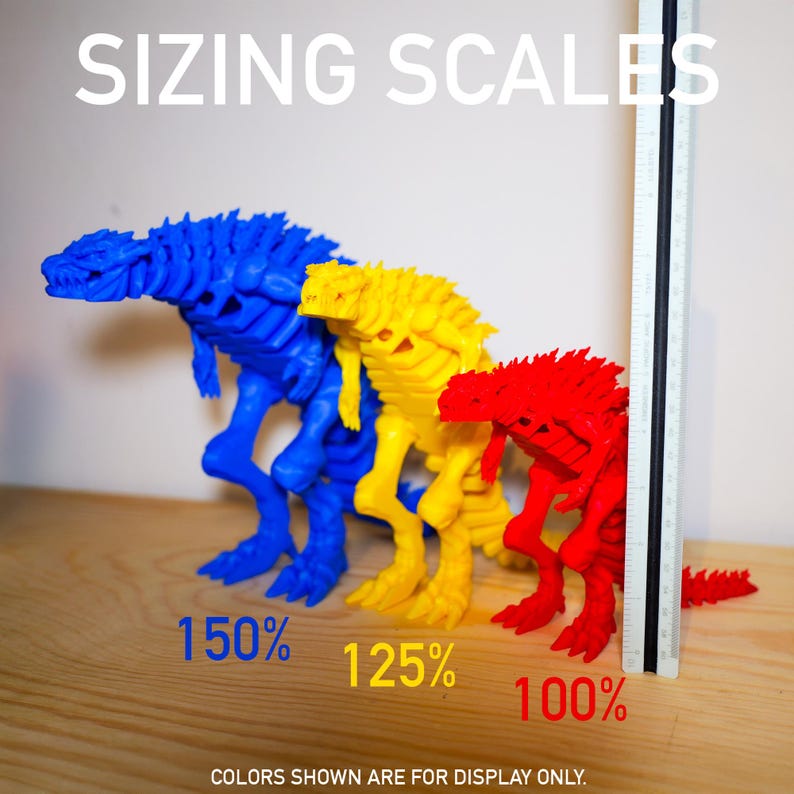 Fully Articulated Skeletonized Godzilla Figure Bone, Fossil, Chrome, 3D ...