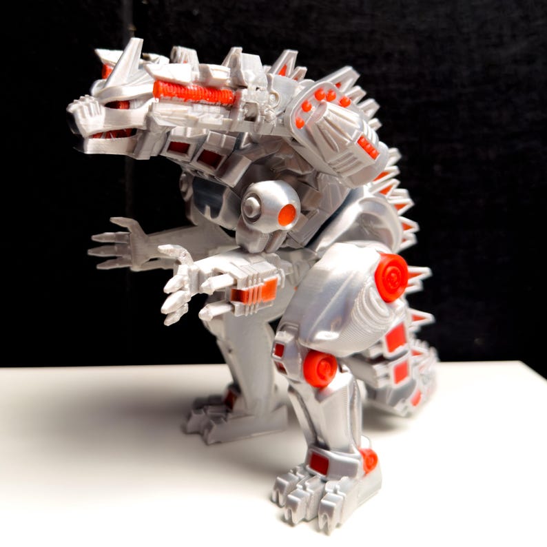 Articulated Armor Weapons Mechagodzilla Figure Kaiju Collectible - Etsy