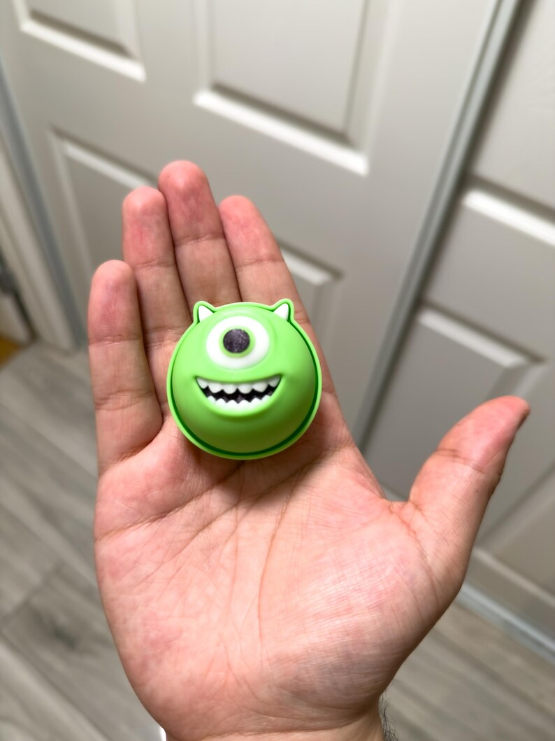 Clicky Fidget Monster Mike Cartoon Movie Toy Satisfying Calming Clicker ...