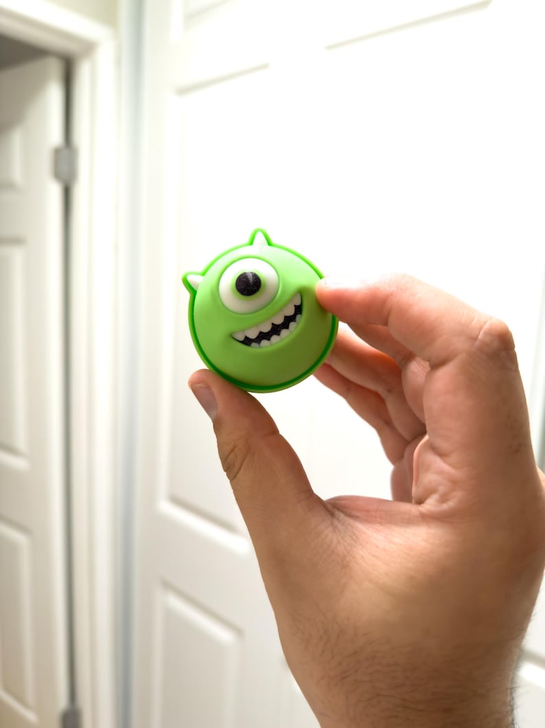 Clicky Fidget Monster Mike Cartoon Movie Toy Satisfying Calming Clicker ...