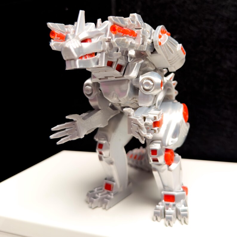 Articulated Armor Weapons Mechagodzilla Figure Kaiju Collectible - Etsy