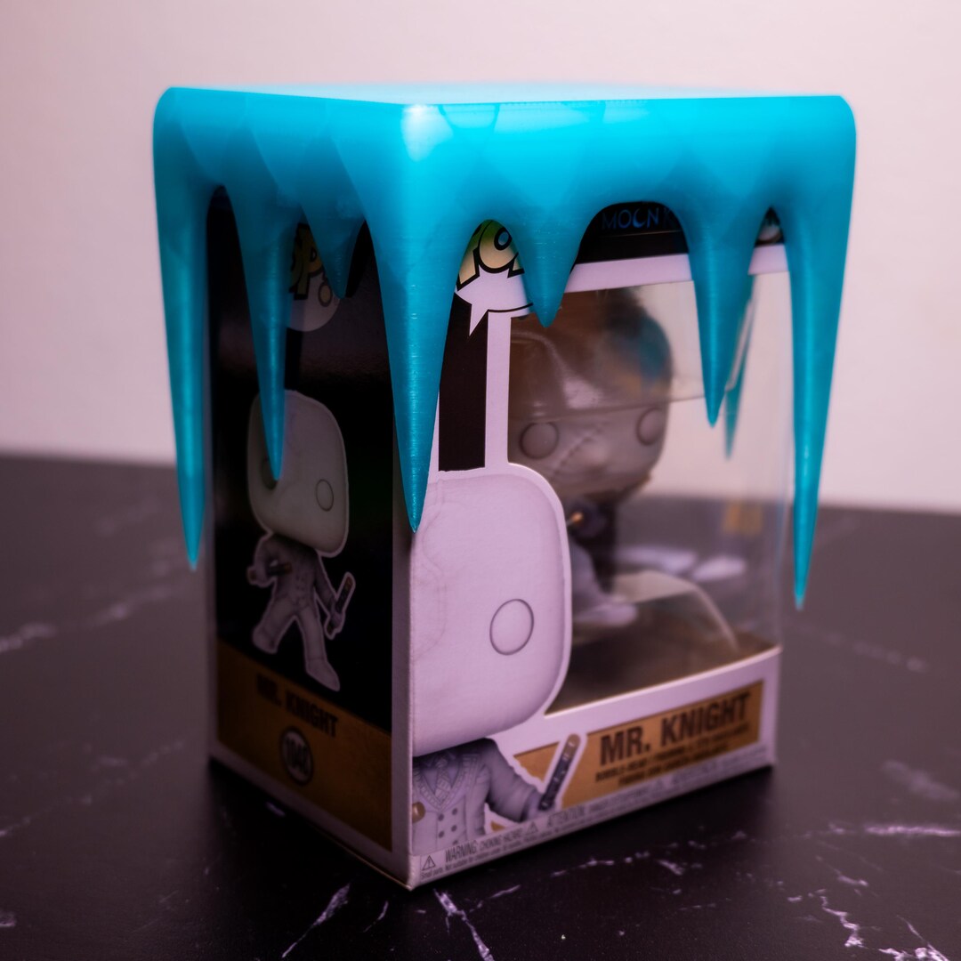 Ice Funko Pop Case Topper: Transparent Blue Icicle Display Frame - Etsy