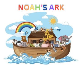 Noah's Ark Bible Lessons & Sunday School Unit for Preschool Christian ...