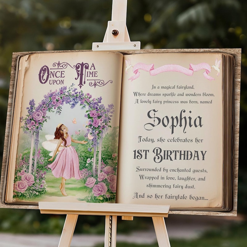 Book Fairy Poster - Etsy UK