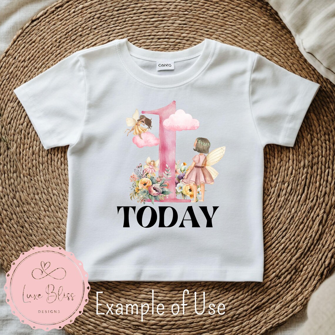 Pink Fairy Garden Number 1 PNG, Fairies Sublimation Design, Fairy ...