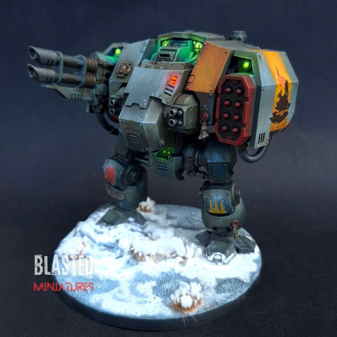 Ballistus Warhammer 40k Dreadnought Commission - Etsy