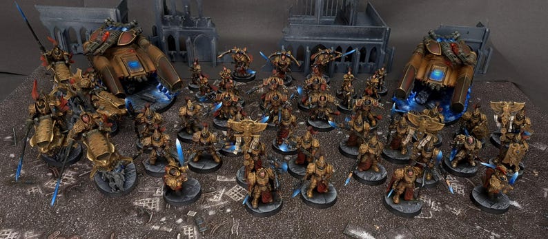 Custodes Army or Army of Similar Point and Model Count Commission - Etsy