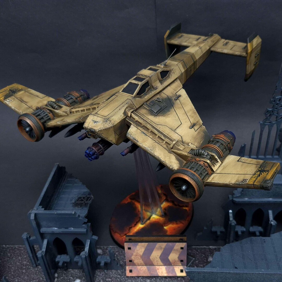 Avenger Imperial Navy Warhammer 40k Commission - Etsy