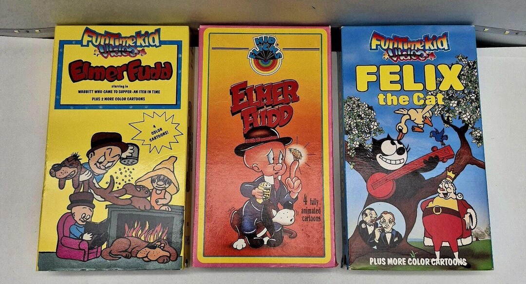 Funtime Kid/kid Flicks Felix the Cat and Elmer Fudd Classic Cartoons ...