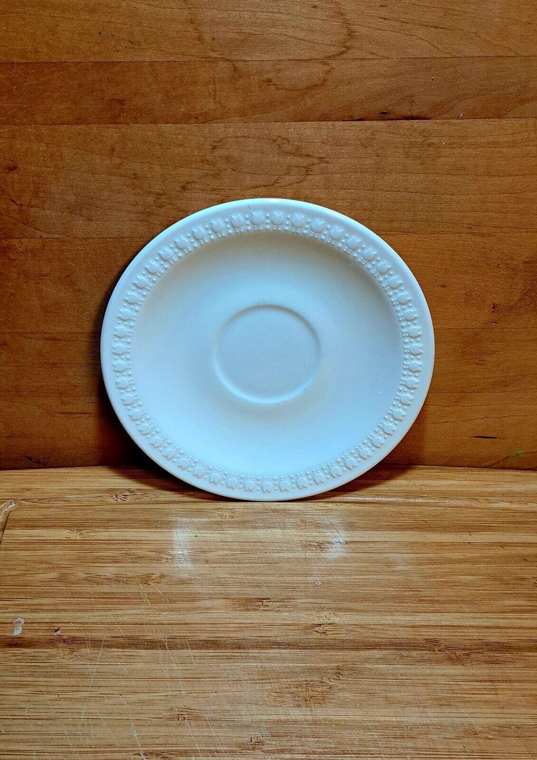 Set of 5 Vintage Corning Pyroceram Tableware Centura 5 Saucer All White ...