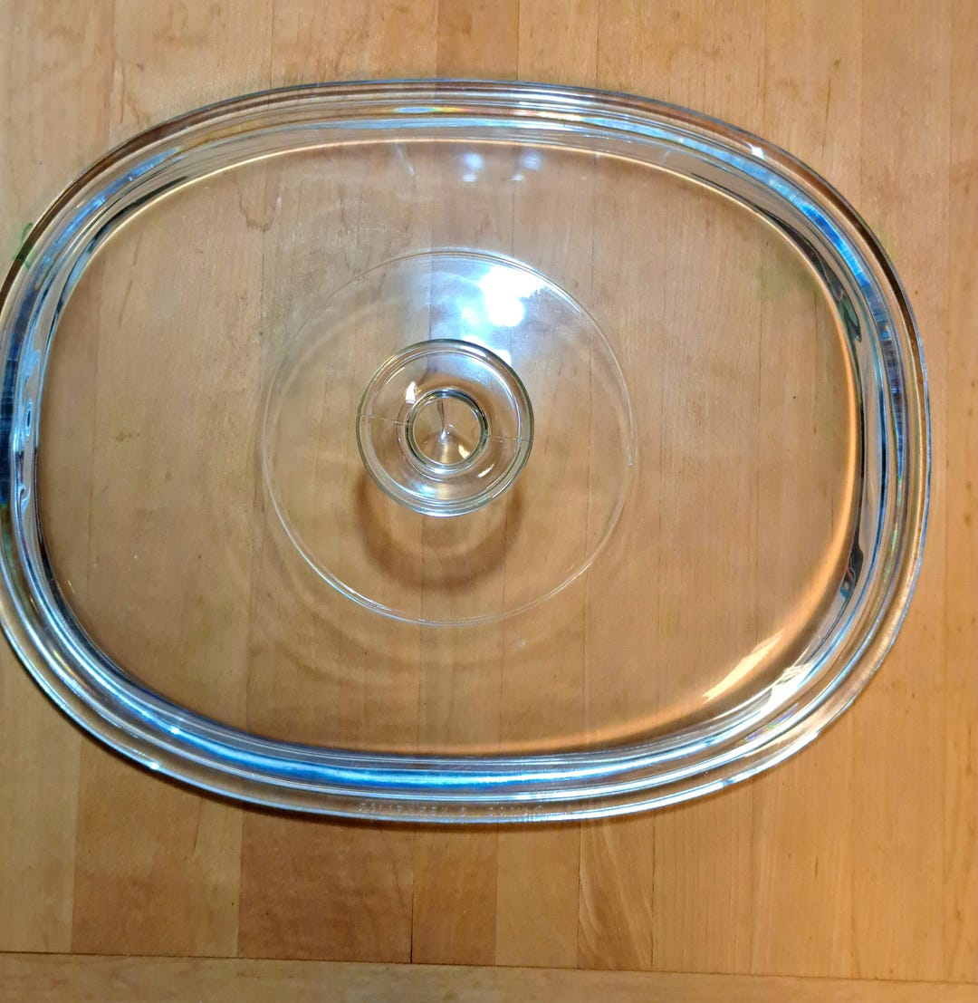 PYREX Oval Glass Lid DC 1.5 C-fits Corning Ware Oval F-2-B, F-6-B - Etsy