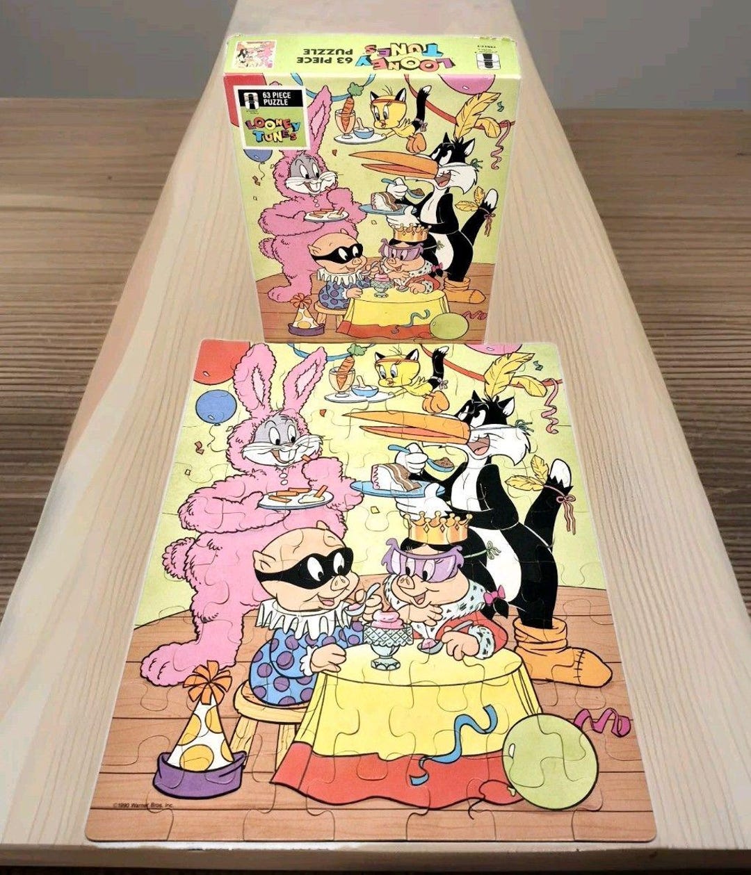 Vintage 1990 Looney Tunes Bugs Bunny, Tweety Bird, Sylvester and Porky ...