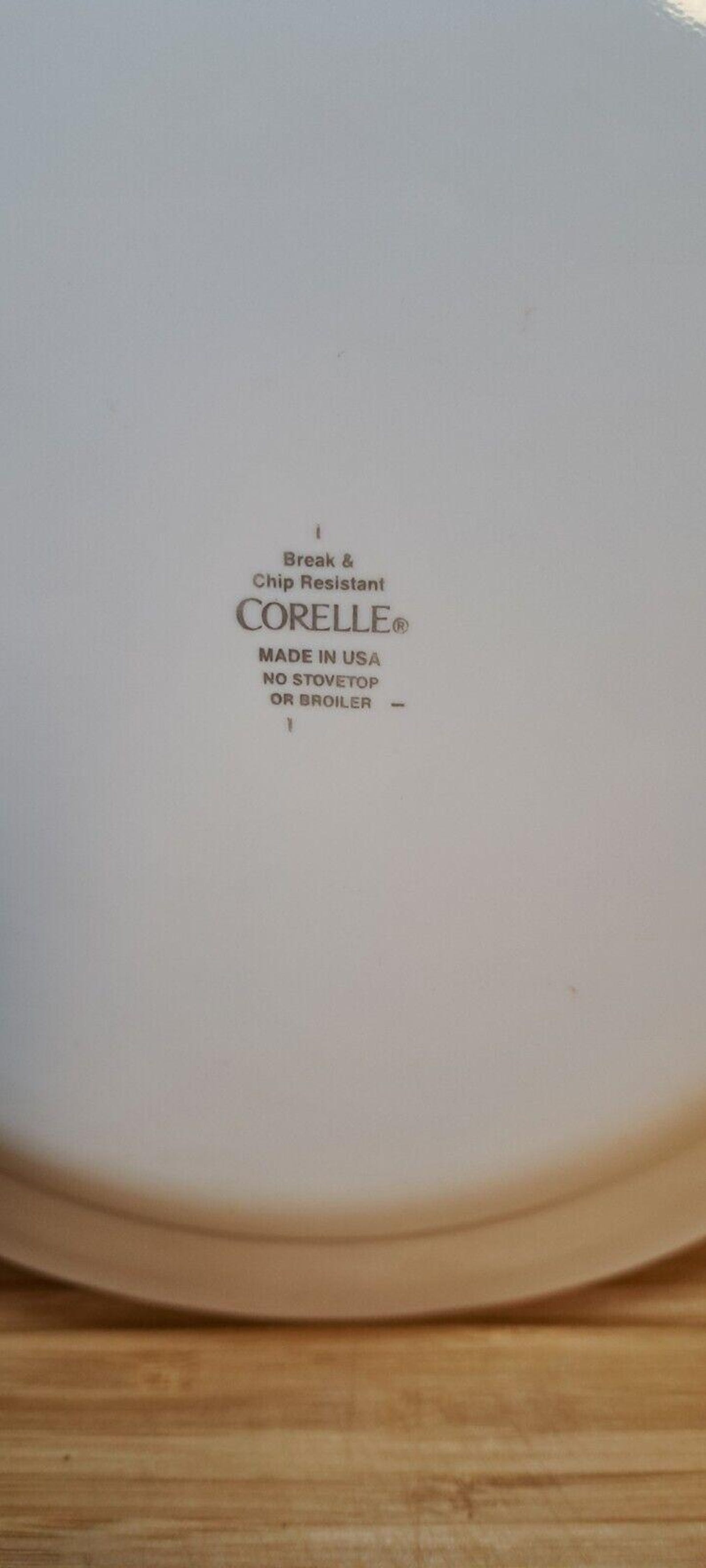 Corelle by Corning Delicate Array 7 1/4 Inch Salad/ Dessert Plate USA ...