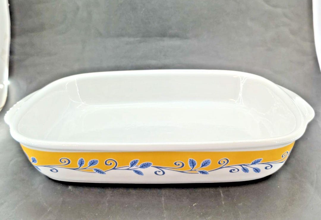 Corelle Coordinates Casa Flora Stoneware Baking Dish - Lasagna Pan ...