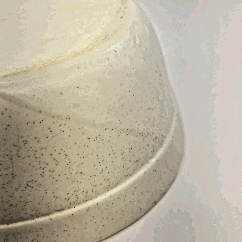 Vintage Studio Pottery Casserole Dish: Hand-painted Floral Stoneware ...