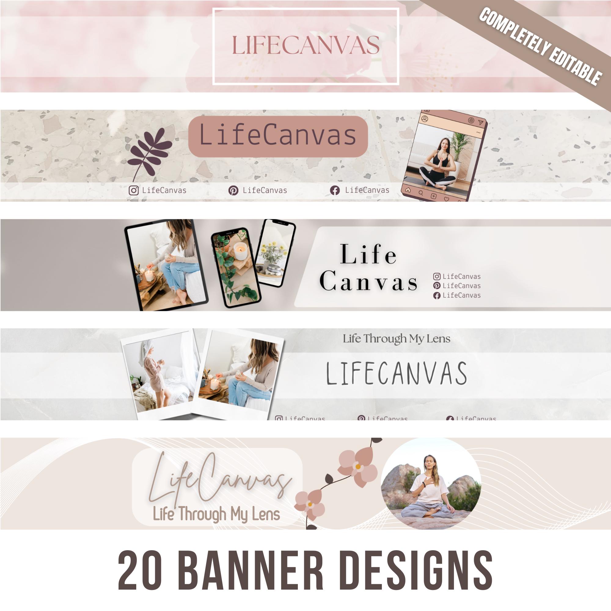 Youtube Banner Templates for Your Youtube Channel, Editable in Canva ...
