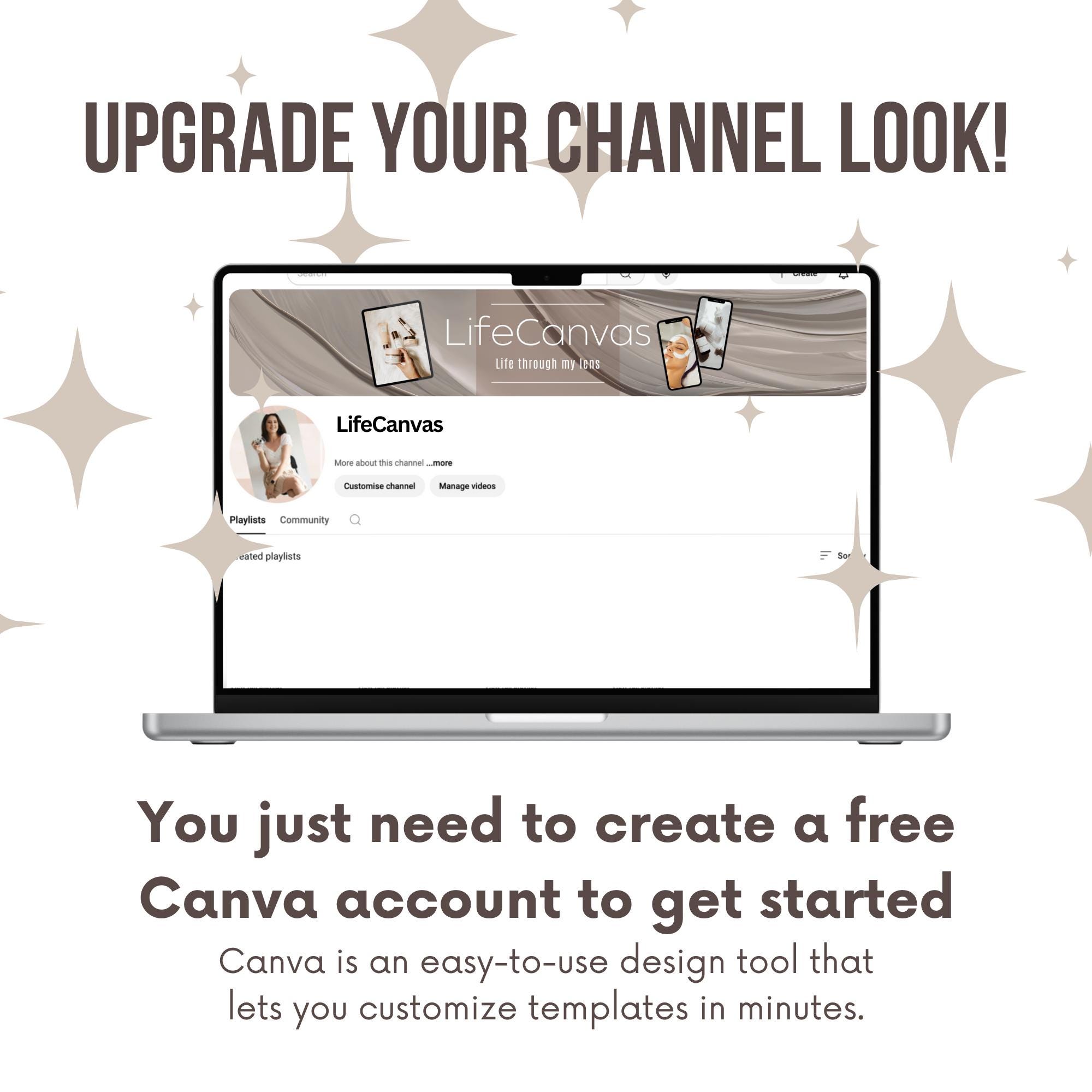 Youtube Banner Templates for Your Youtube Channel, Editable in Canva ...