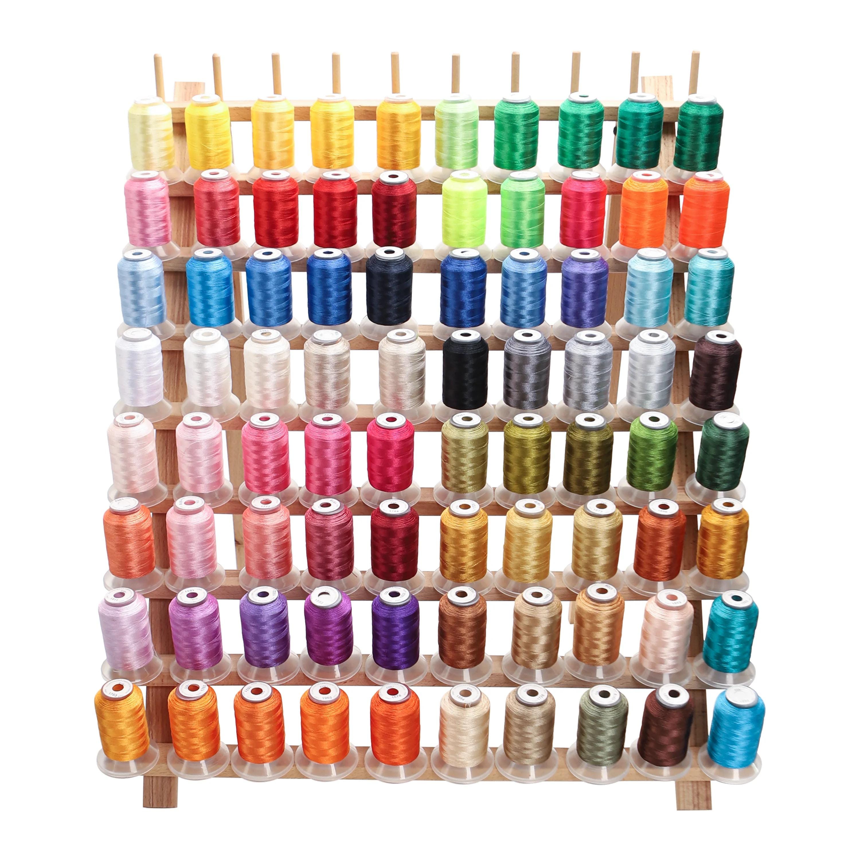 80 Madeira Colors Set Premium Polyester Embroidery Thread 500M (550Y ...