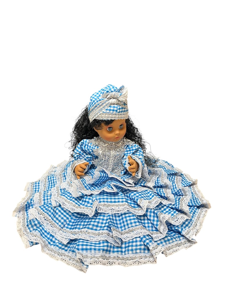 15-inch Obatala, Oya, Oshun, Chango Elegua, and Yemaya Dolls. Ideal for ...