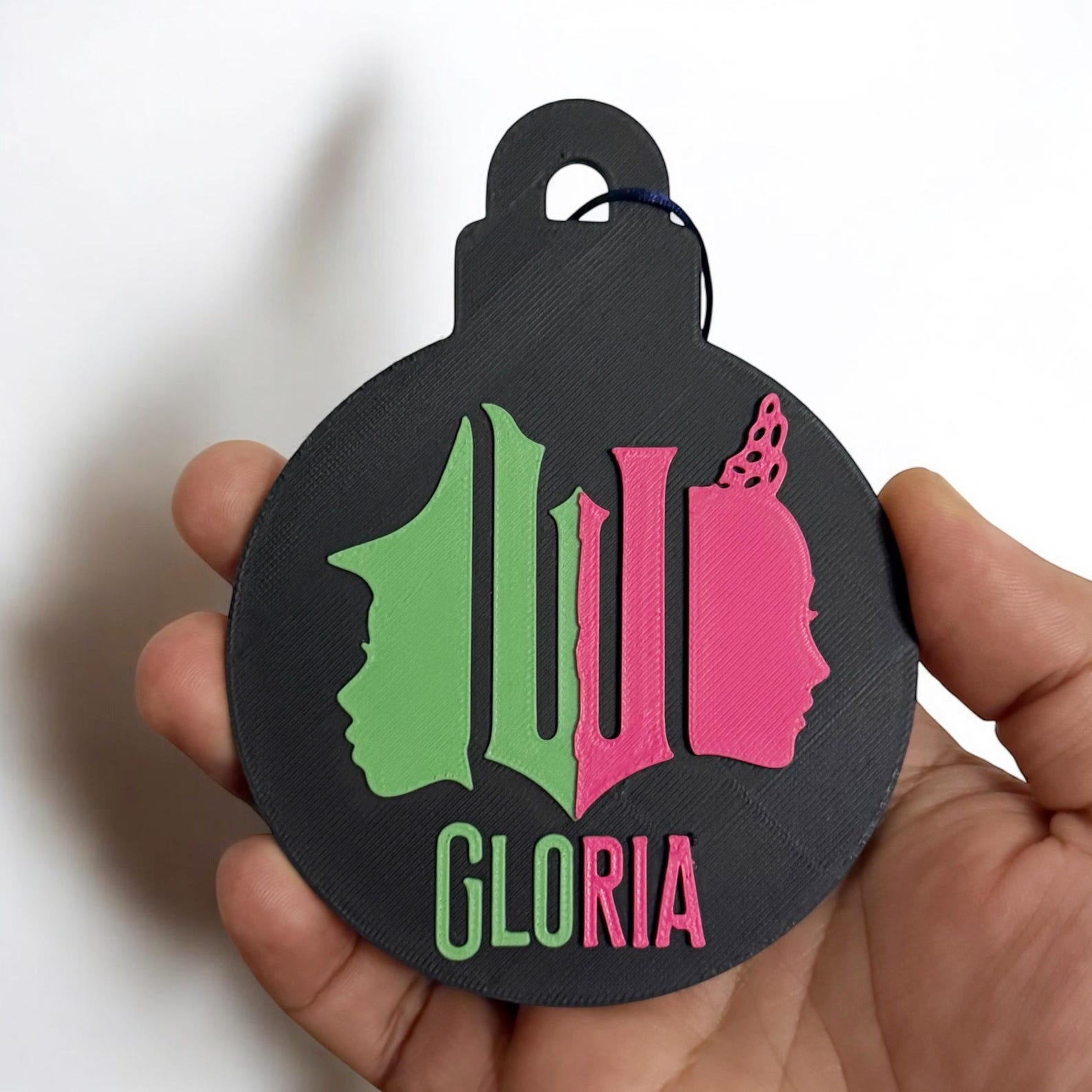 Personalized Wicked Fan Christmas Tree Ornament | Holiday Decoration ...